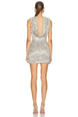 AKNVAS Eline Sequin Dress