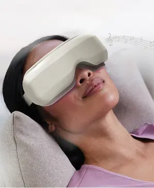 SHARPER IMAGE Eye Massager Cordless Heated Eye Mask