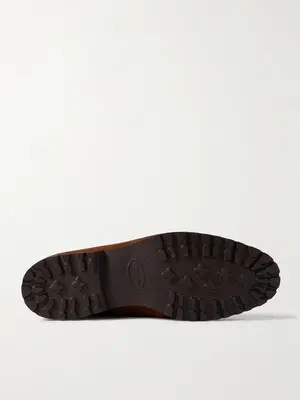 MAJORDOME M08 Suede Penny Loafers