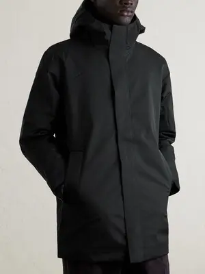 Nn07 Blake 8240 Padded Recycled-twill Parka - Black