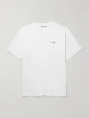 Givenchy Logo-print Cotton-jersey T-shirt - White