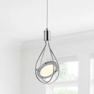 JONATHAN Y Orion Adjustable Modern Integrated 1-light Cluster Led Metal Pendant