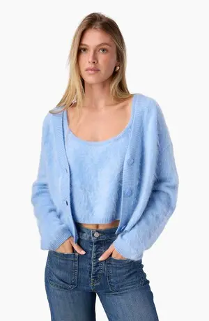 Cami Nyc Josefa Cashmere Cardigan - Cerulean