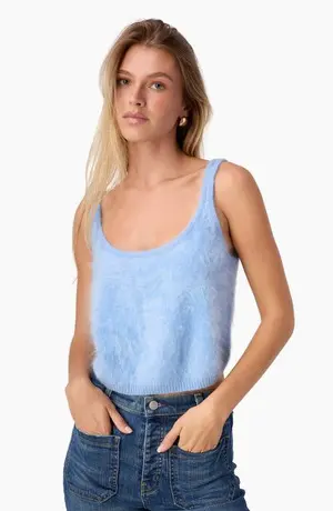 Cami Nyc Ami Cashmere Tank - Cerulean