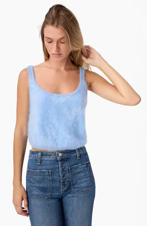 Cami Nyc Ami Cashmere Tank - Cerulean