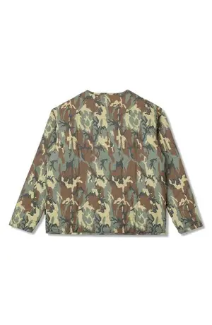 STAN RAY Reversible Quilted Liner Jacket - Woodland Dpm
