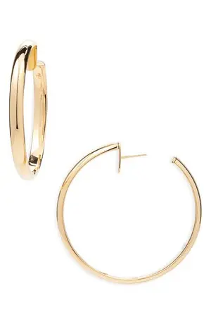 Valentino Garavani Hoop Earrings - Oro/crystal