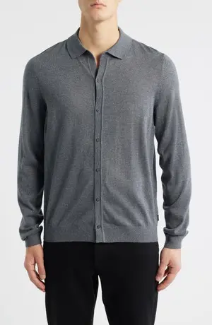 Boss Collared Cardigans For Men