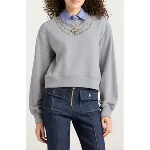 Cinq A Sept Embellished Sweatshirts Hoodies For Women
