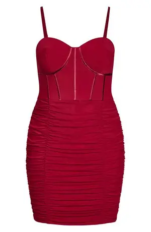 City Chic Lexi Bustier Mini Dress