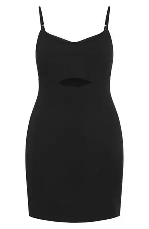 City Chic Samara Cutout Body-con Mini Dress