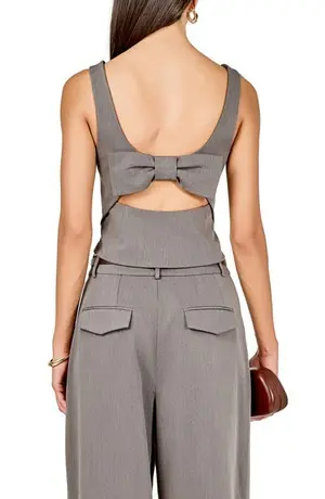 Endless Rose Back Bow Sleeveless Top