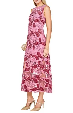 Endless Rose Sleeveless Lace A-line Dress
