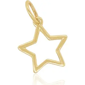 THE LOVERY FINE JEWELRY Mini Gold Star Charm - Yellow Gold
