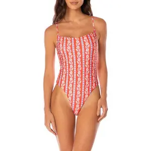 MAAJI Vintage Bloom Callie Reversible One-piece Swimsuit - Bright Red