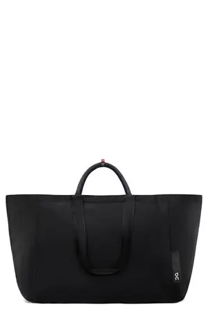 On 60l Water-resistant Cargo Pack Tote - Black