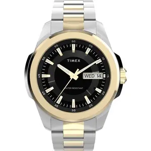 Timex® Essex Avenue Two-tone Watch - Black