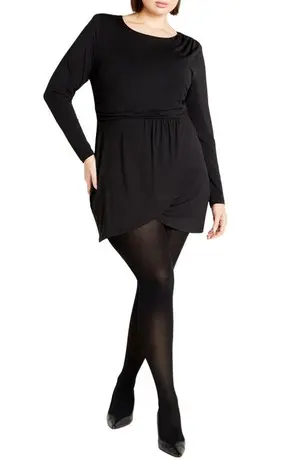 City Chic Layered Cocktail Dresses