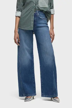 Hudson Jeans James Seamed Wide Leg