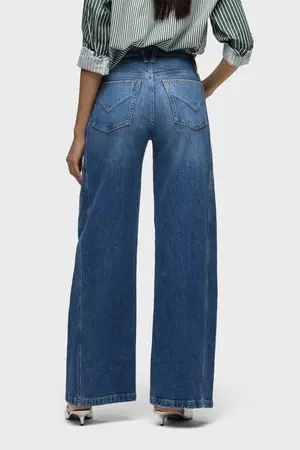 Hudson Jeans James Seamed Wide Leg