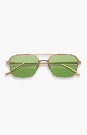 INDY Jimmy Aviator Polarized Sunglasses - Green