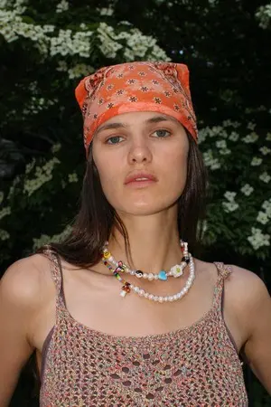 VELVET LUNA Mixed Charm Pearl Necklace
