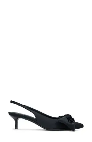 Yosi Samra Elise Slingback Kitten Heel Pumps