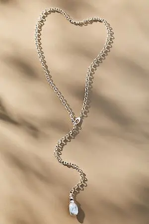 Éliou Carmela Pearl Necklace - Silver