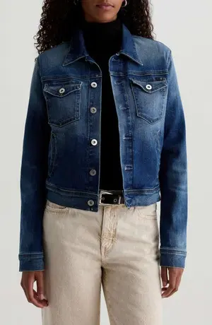 AG Robyn Crop Denim Jacket