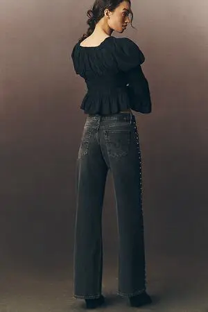 Ag Adria Low-rise Wide-leg Jeans - Immensity