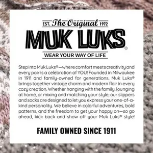 MUK LUKS Knee-high Compression Socks 3 Pair Pack - Black Multi