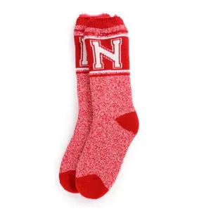 MUK LUKS Heat Retainer Crew Socks - Nebraska