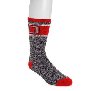 MUK LUKS Heat Retainer Crew Socks - Ohio State