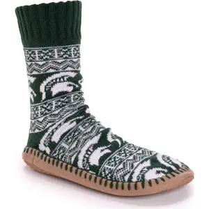 MUK LUKS Gameday Slipper Socks - Michigan State