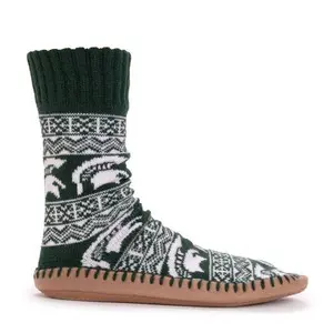 MUK LUKS Gameday Slipper Socks - Michigan State