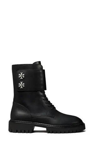 Tory Burch Turnlock Lug Sole Boots