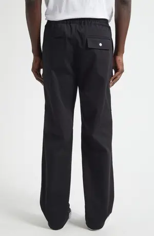 JKEEFER Anthony Stretch Cotton Gabardine Cargo Pants