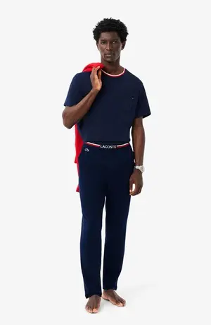 Lacoste Core Essentials Stretch Cotton Pajama Pants