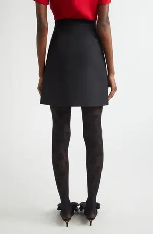 Valentino Garavani Crepe Couture Miniskirt