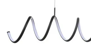 JONATHAN Y Ali Dimmable Adjustable Integrated Led Metal Linear Pendant