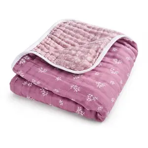 ADEN + ANAIS Organic Dream Blanket - Heritage Floral