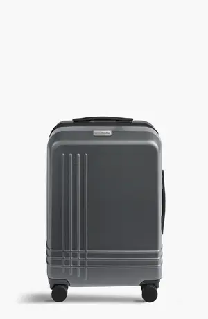 ROAM Expandable Carry-on Suitcase - Matte Steel/black