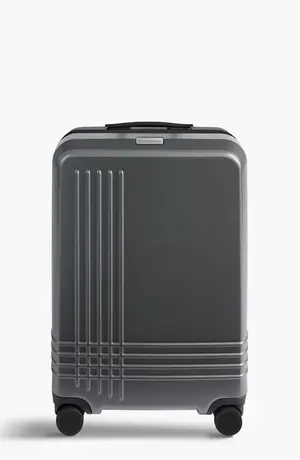 ROAM Check-in Expandable Luggage - Matte Steel/black Trim