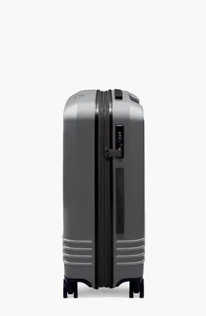 ROAM Check-in Expandable Luggage - Matte Steel/black Trim
