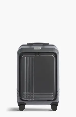 Carry-On Luggage with Mesh Pockets
