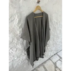 LOOM.IST Wool Poncho - Grey