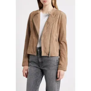 Frye Classic Biker Suede Jacket