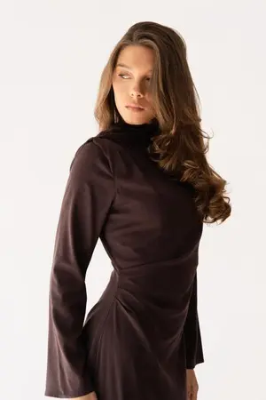 BY TESS Johanna A-line Knee-length Dress