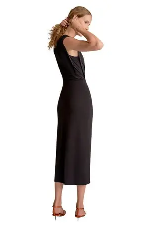 M.M.LAFLEUR Zita Sleeveless Dress - Black