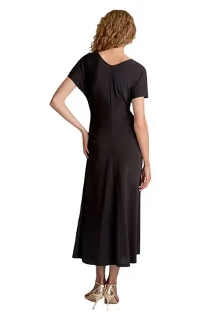 M.M.LAFLEUR Light Jersey Ruched Dress